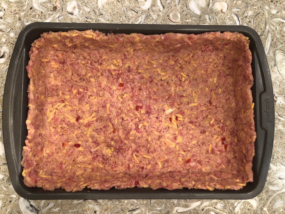 Quiche with PC Sausage Ball Crust – Palmetto Cheese – Homestyle Pimento ...